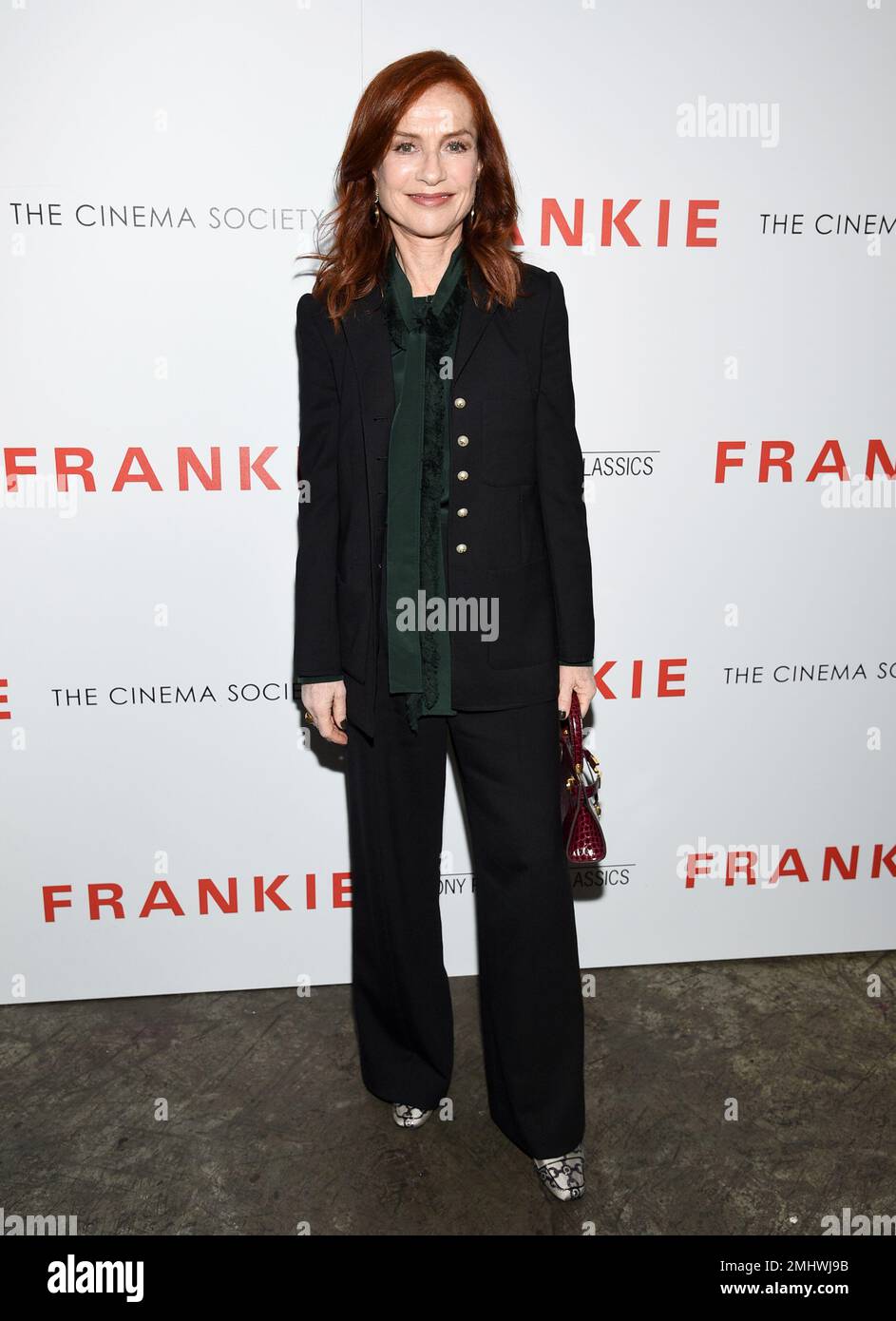 Actress Isabelle Huppert attends a special screening of Sony Pictures ...