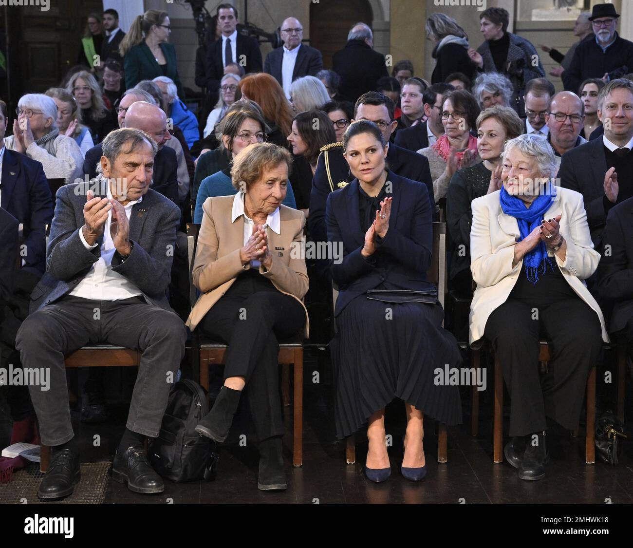Crown Princess Victoria with Jovan Rajs, Dina Rajs and Monica ...