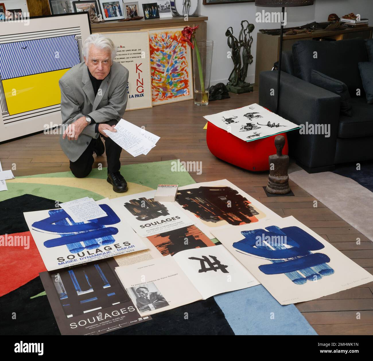 JEAN GERARD BOSIO: ART FOR DAKAR MUSEUM TRIBUTE TO LEOPOLD SENGHOR ...