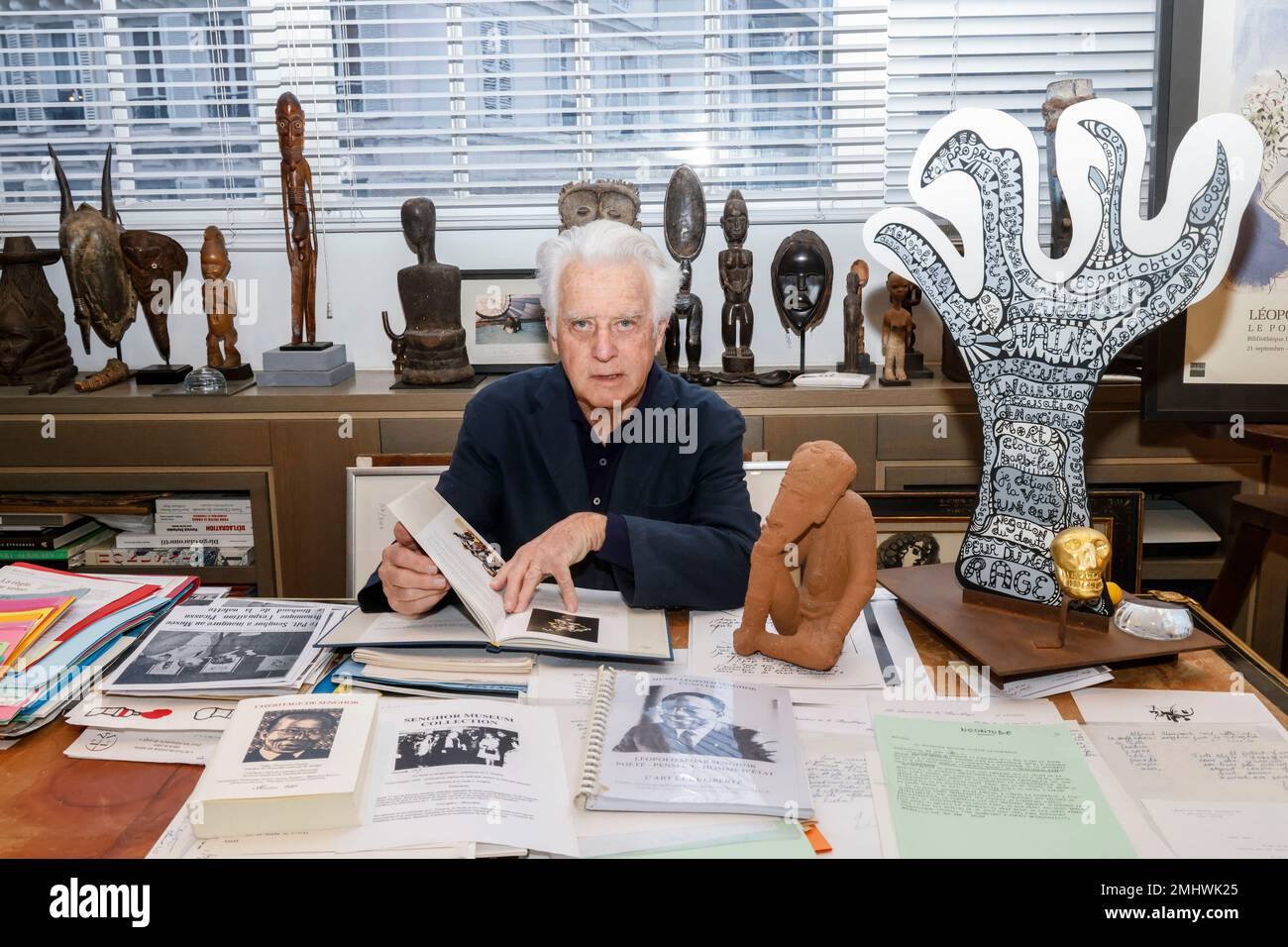 JEAN GERARD BOSIO: ART FOR DAKAR MUSEUM TRIBUTE TO LEOPOLD SENGHOR ...