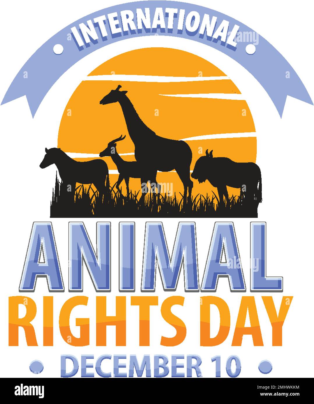 International Animal Rights Day Banner illustration Stock Vector Image ...