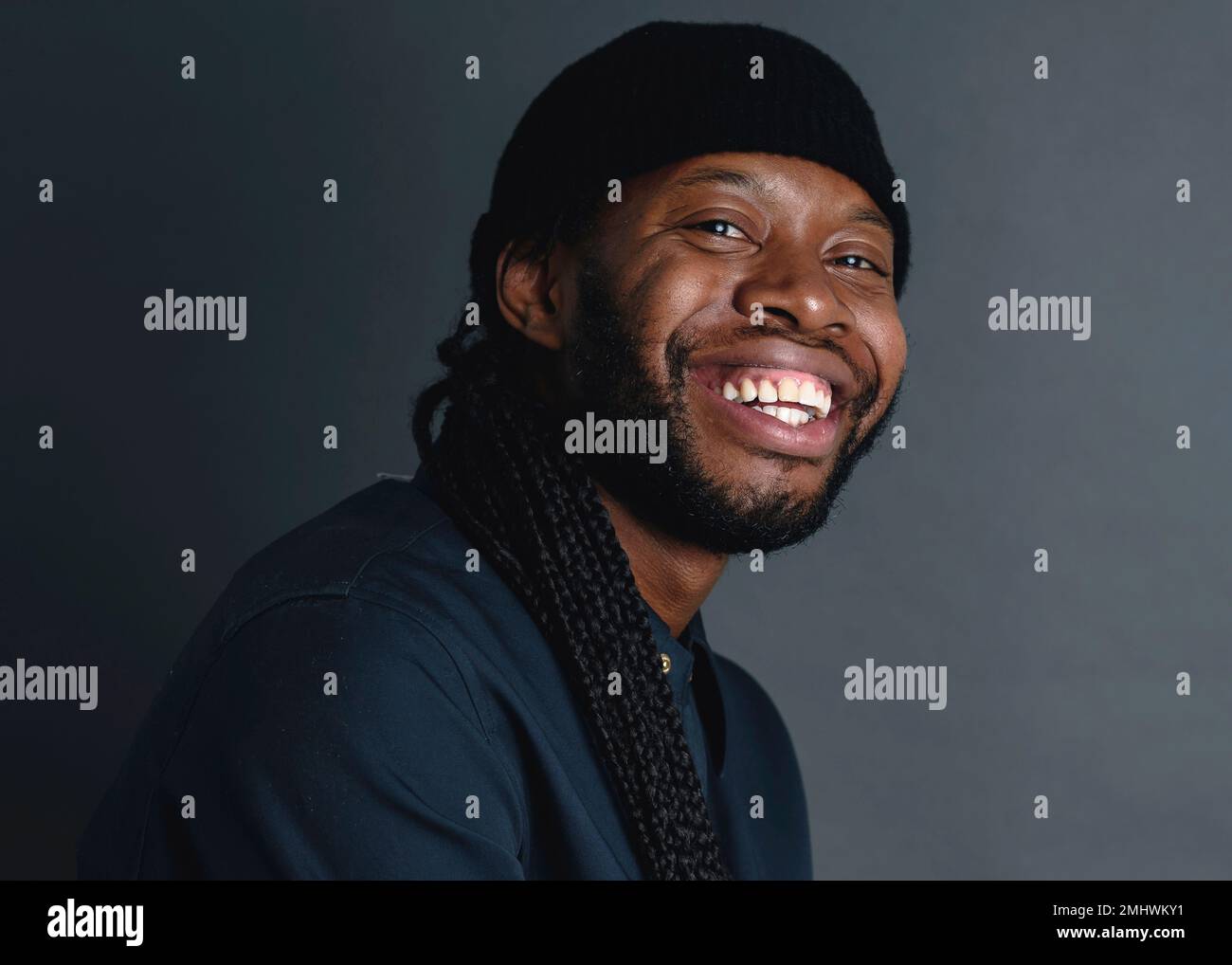 This Sept. 17, 2019 photo shows playwright Jeremy O. Harris posing in ...