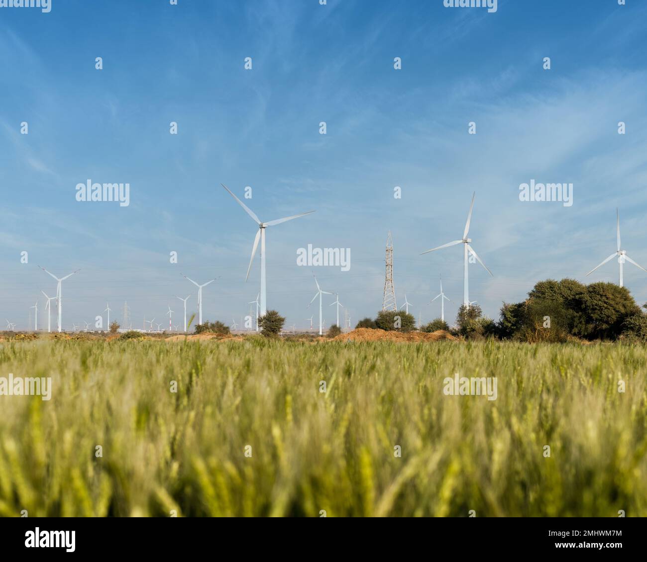 wind turbines with beautiful sunset sky, zorlu energy wind turbines ...