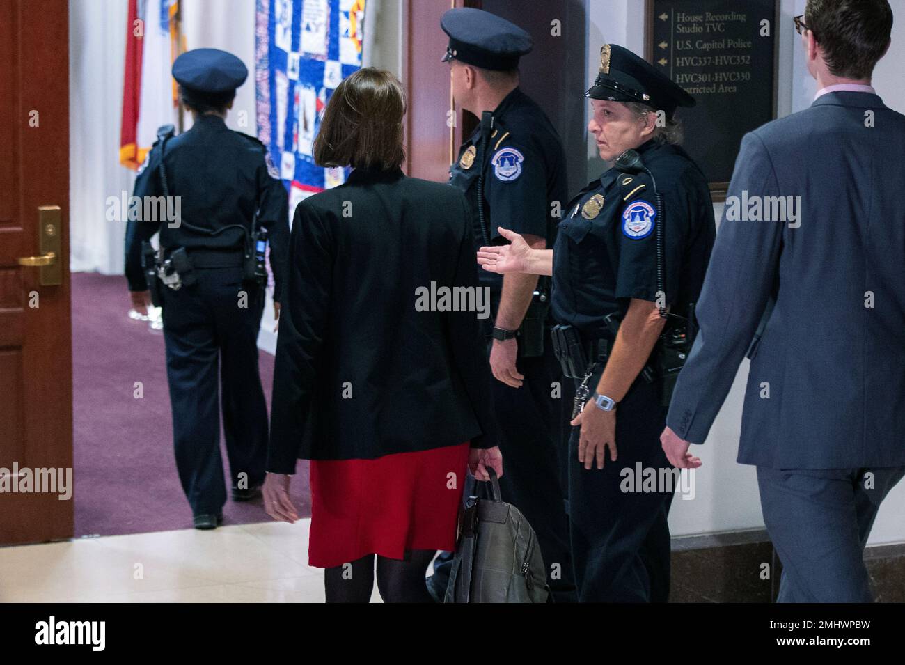 Former White House advisor on Russia, Fiona Hill, arrives on Capitol ...