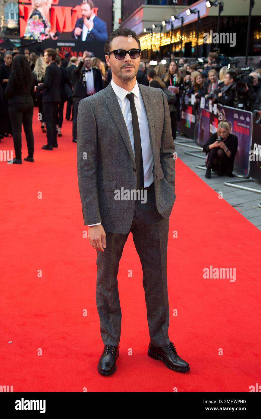 Actor Jack Huston poses for photographers upon arrival at the premiere ...