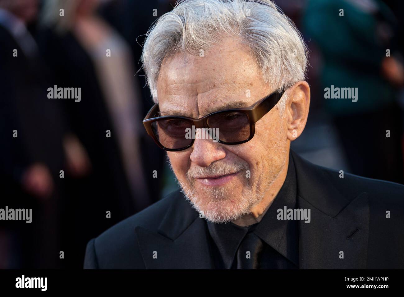 Actor Harvey Keitel poses for photographers upon arrival at the ...
