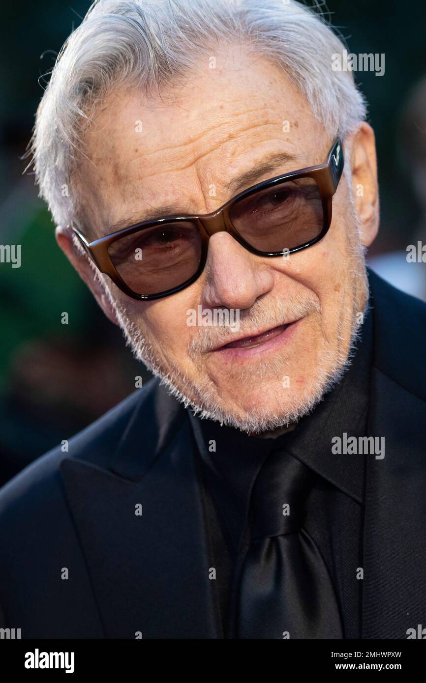 Actor Harvey Keitel poses for photographers upon arrival at the ...