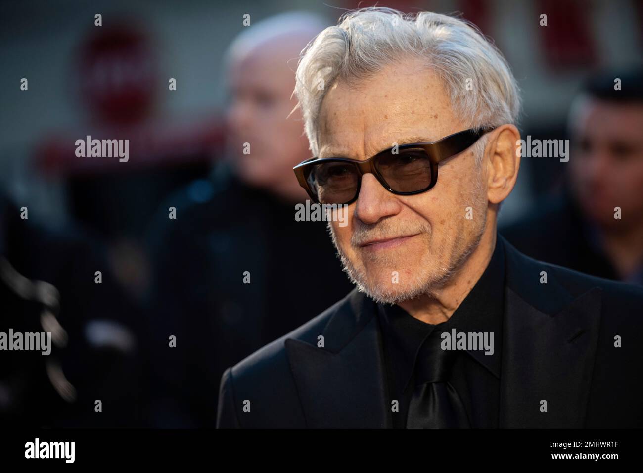 Actor Harvey Keitel poses for photographers upon arrival at the ...