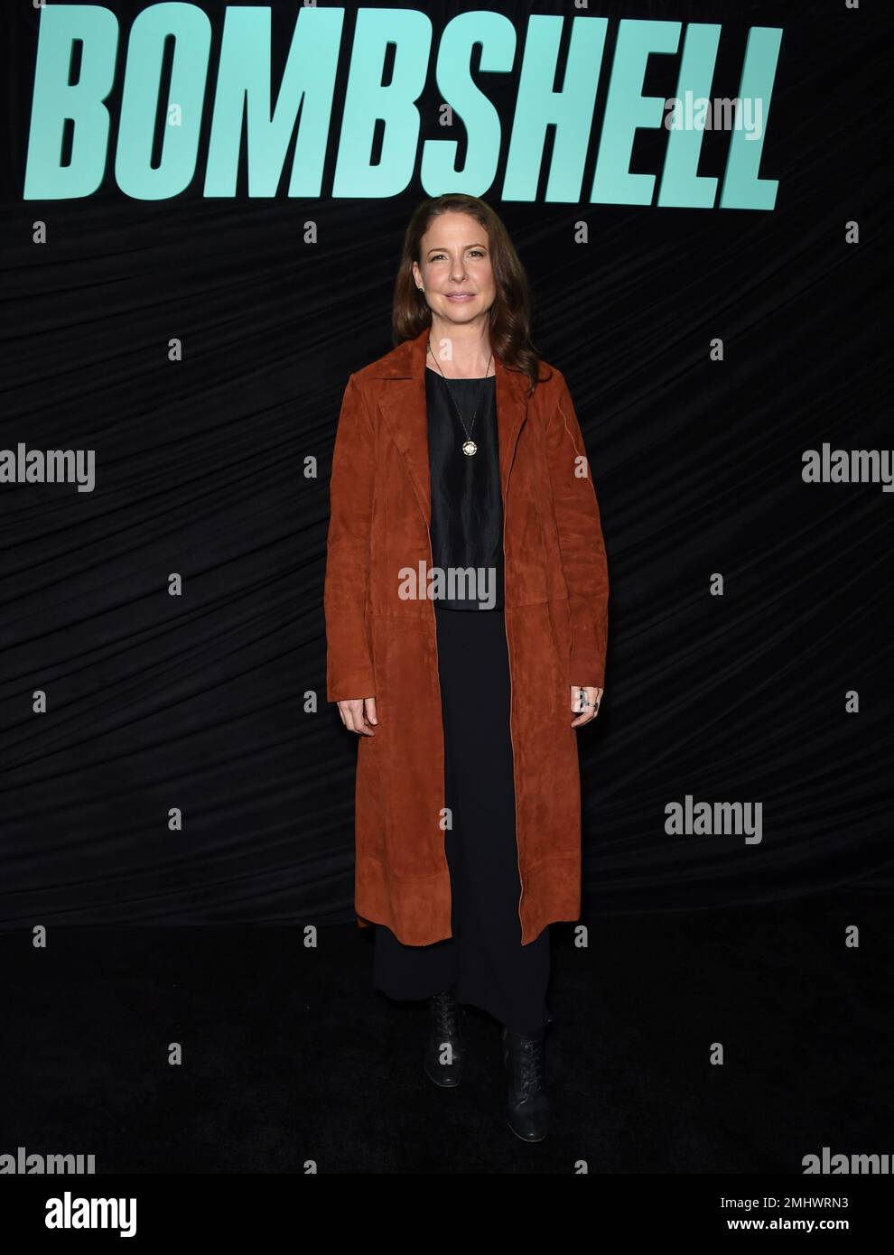 Robin Weigert poses at a Los Angeles special screening of "Bombshell ...
