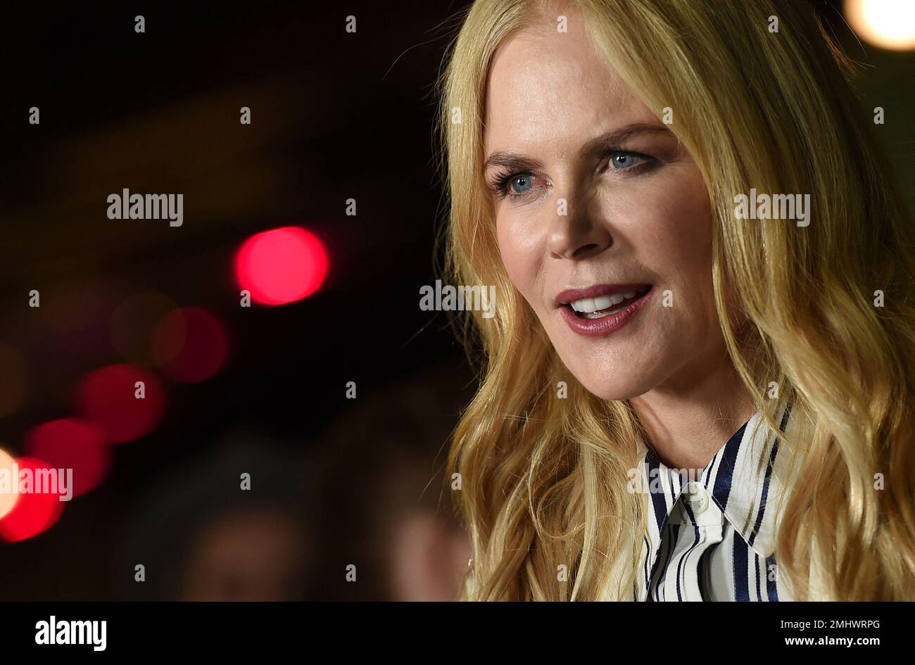 Nicole Kidman poses at a Los Angeles special screening of "Bombshell ...