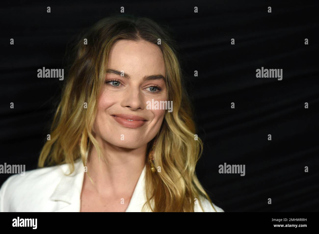 Cast Member Margot Robbie Who Plays Kayla Pospisil Poses At A Los Angeles Special Screening Of