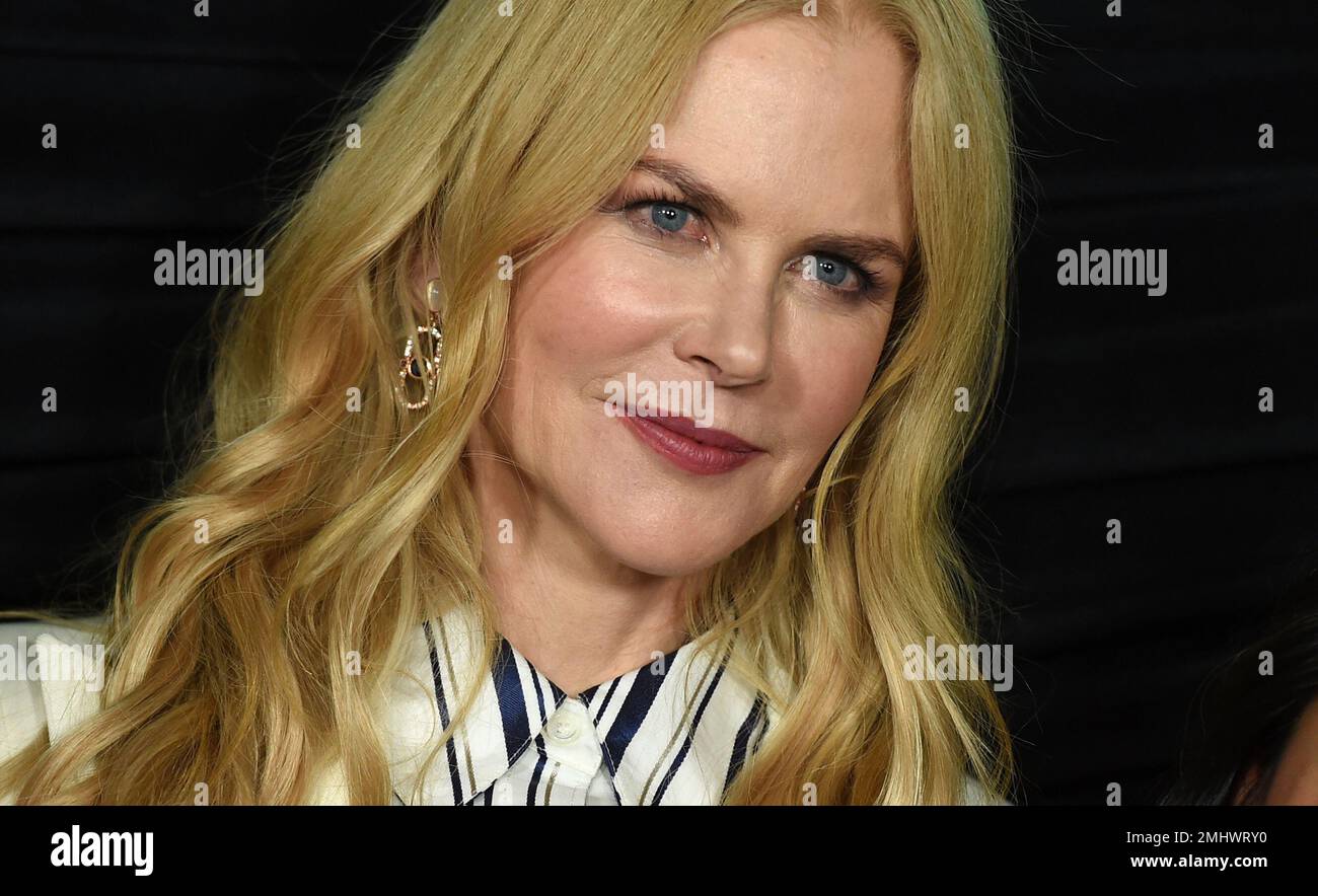 Cast member Nicole Kidman, who plays Gretchen Carlson, poses at a Los ...
