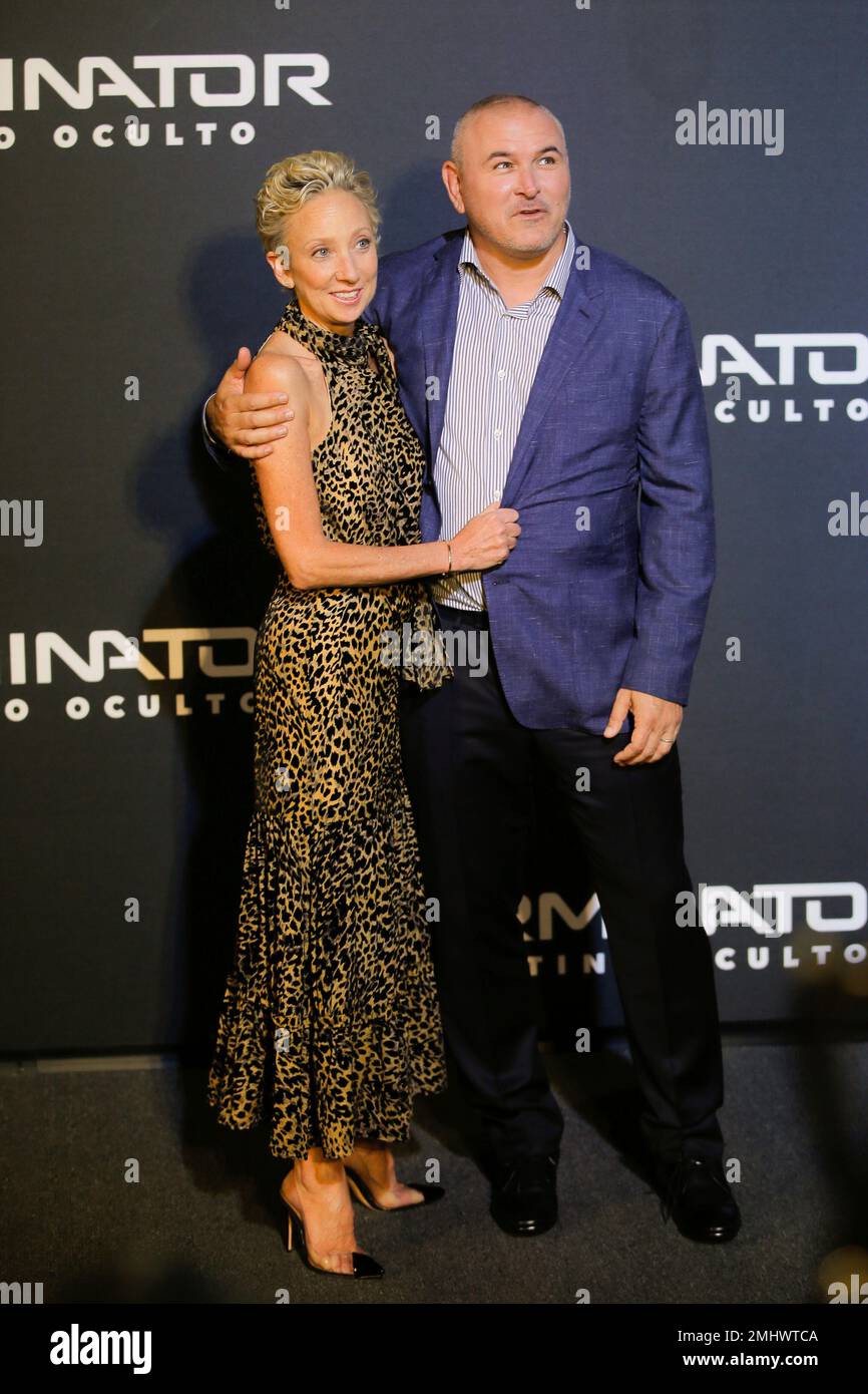 U.S. director Tim Miller, right, and wife Jennifer Miller attend attend ...