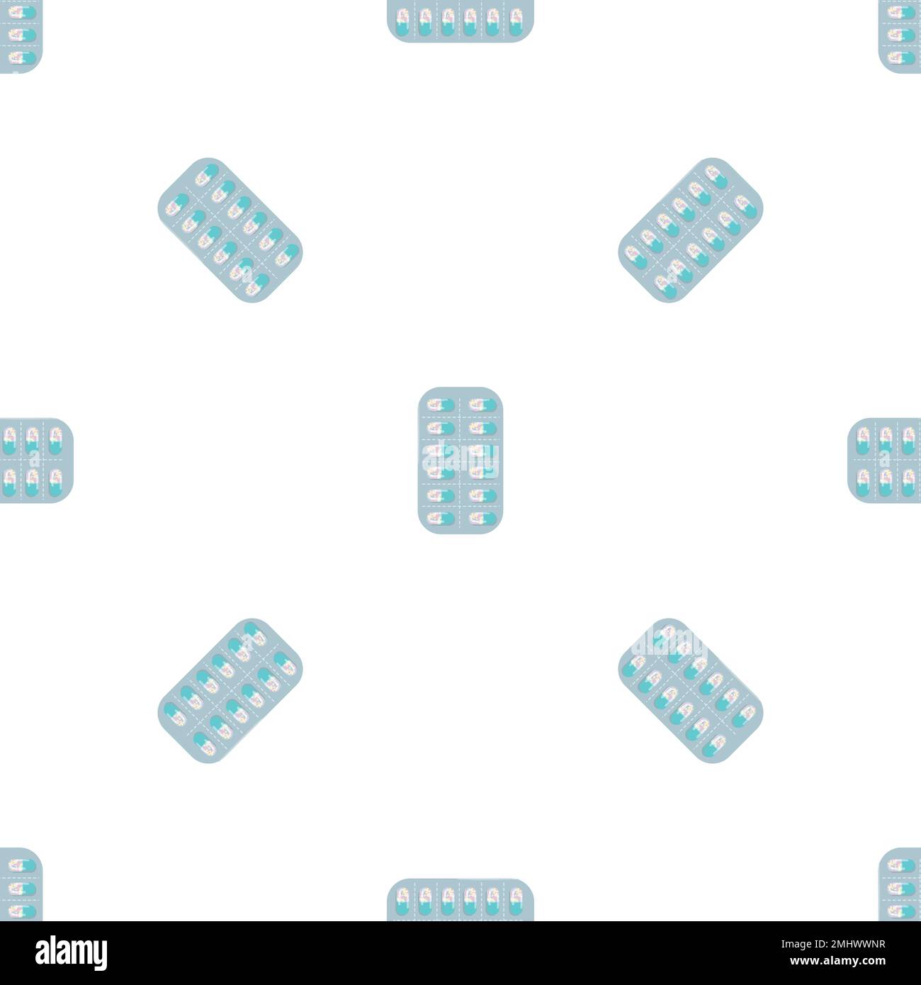 Pill pack pattern seamless vector Stock Vector Image & Art - Alamy