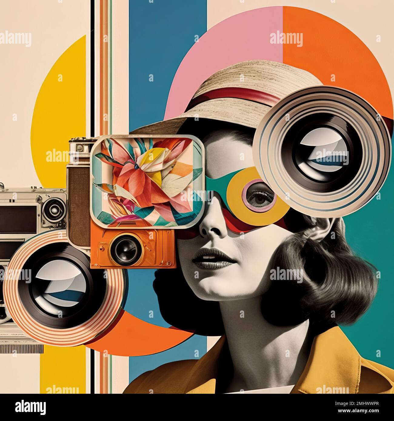 Fashion Collages Backgrounds