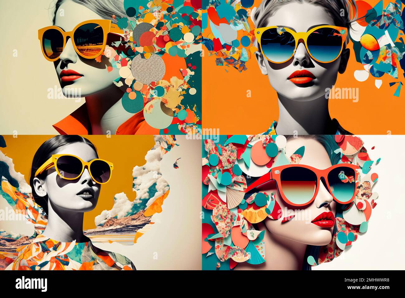Girl wearing sunglasses hi-res stock photography and images - Alamy
