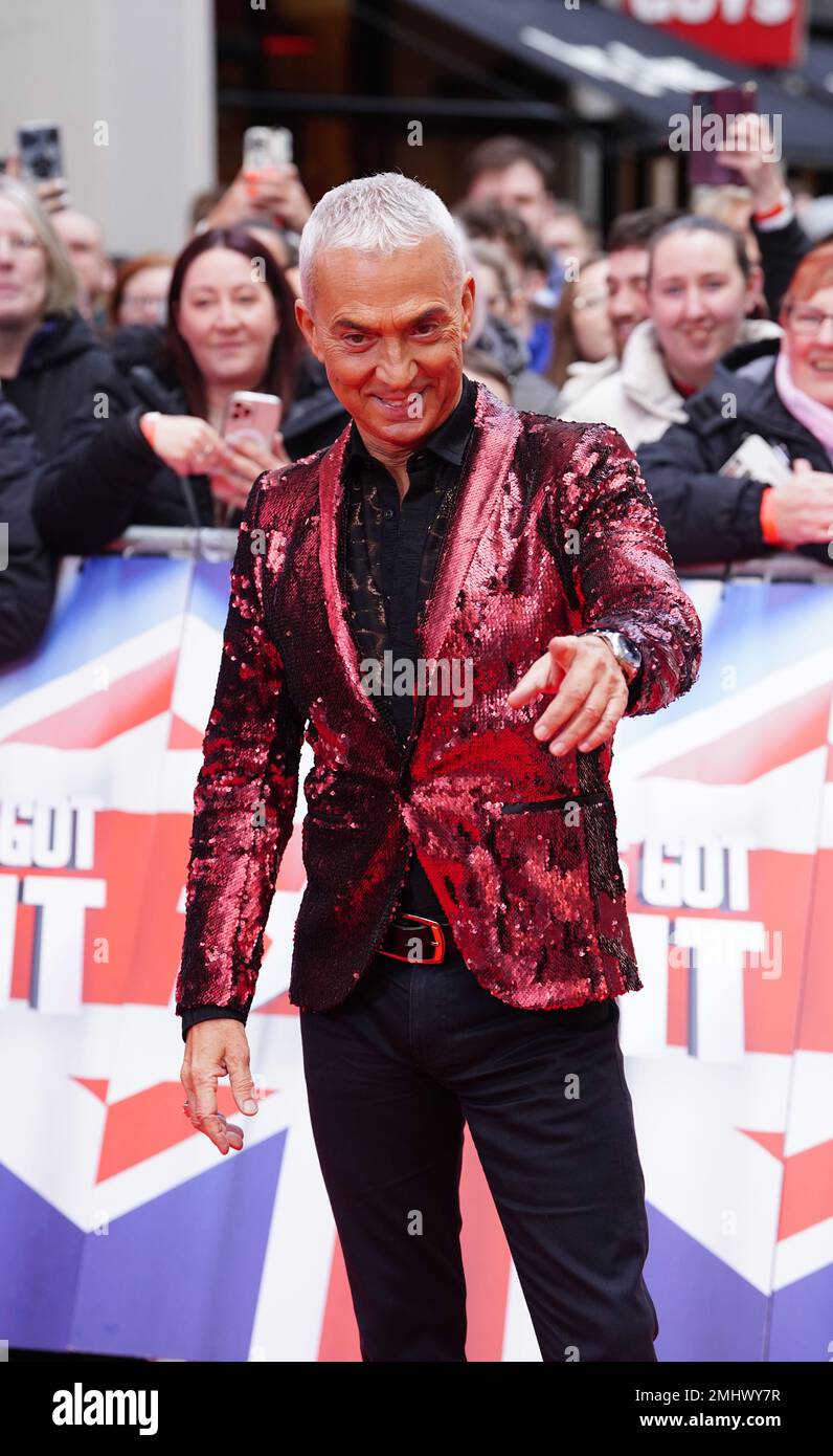 Bruno Tonioli arrives for Britain's Got Talent auditions held at The ...