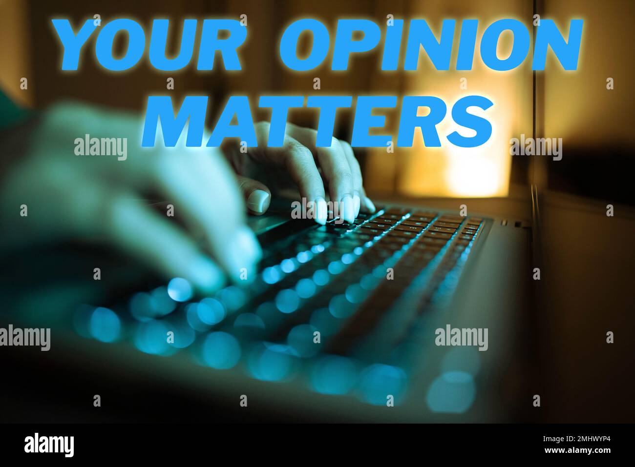 Inspiration showing sign Your Opinion Matters. Business overview to ...