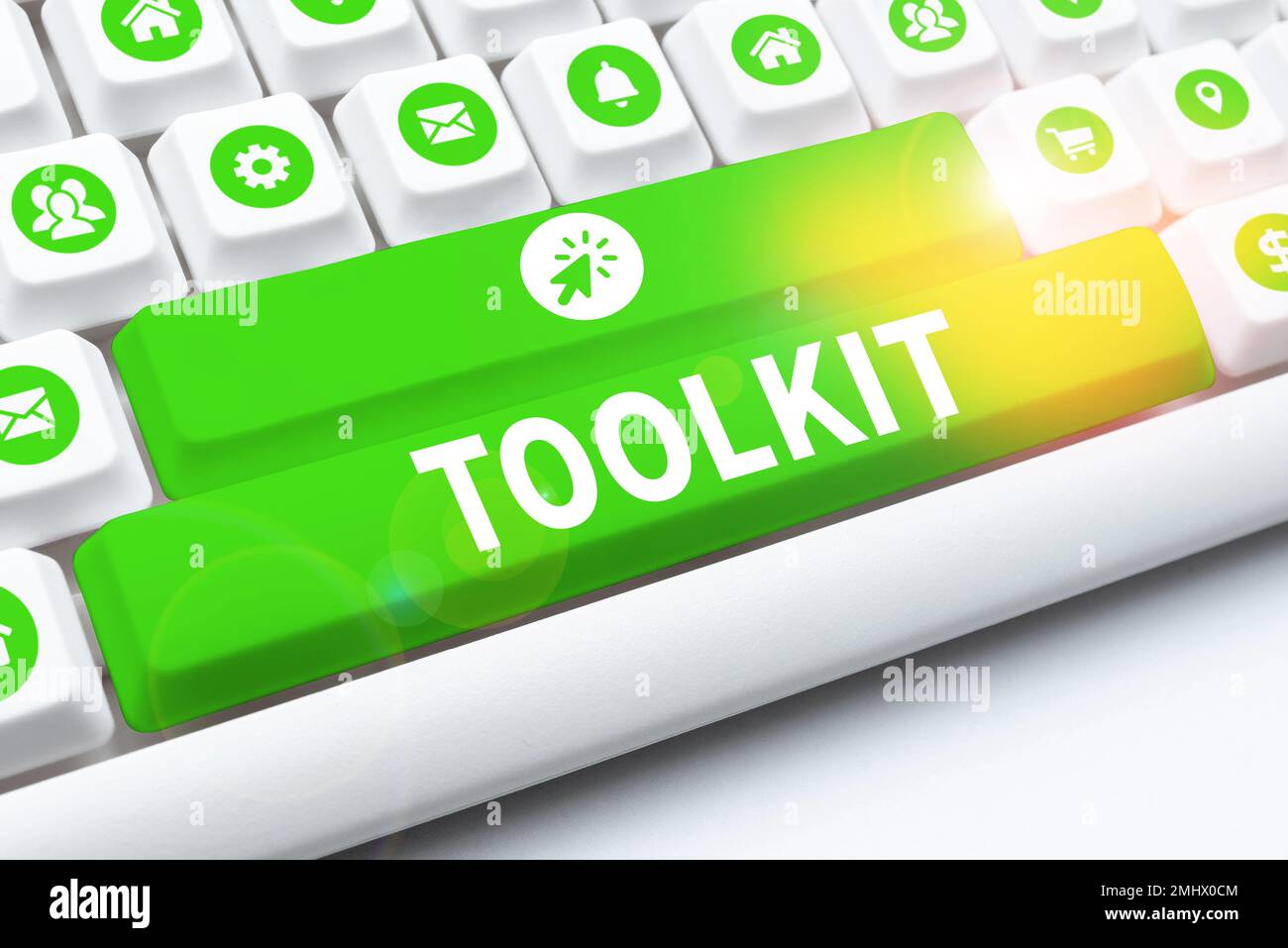 Text sign showing Toolkit. Business showcase set of tools kept in a bag ...