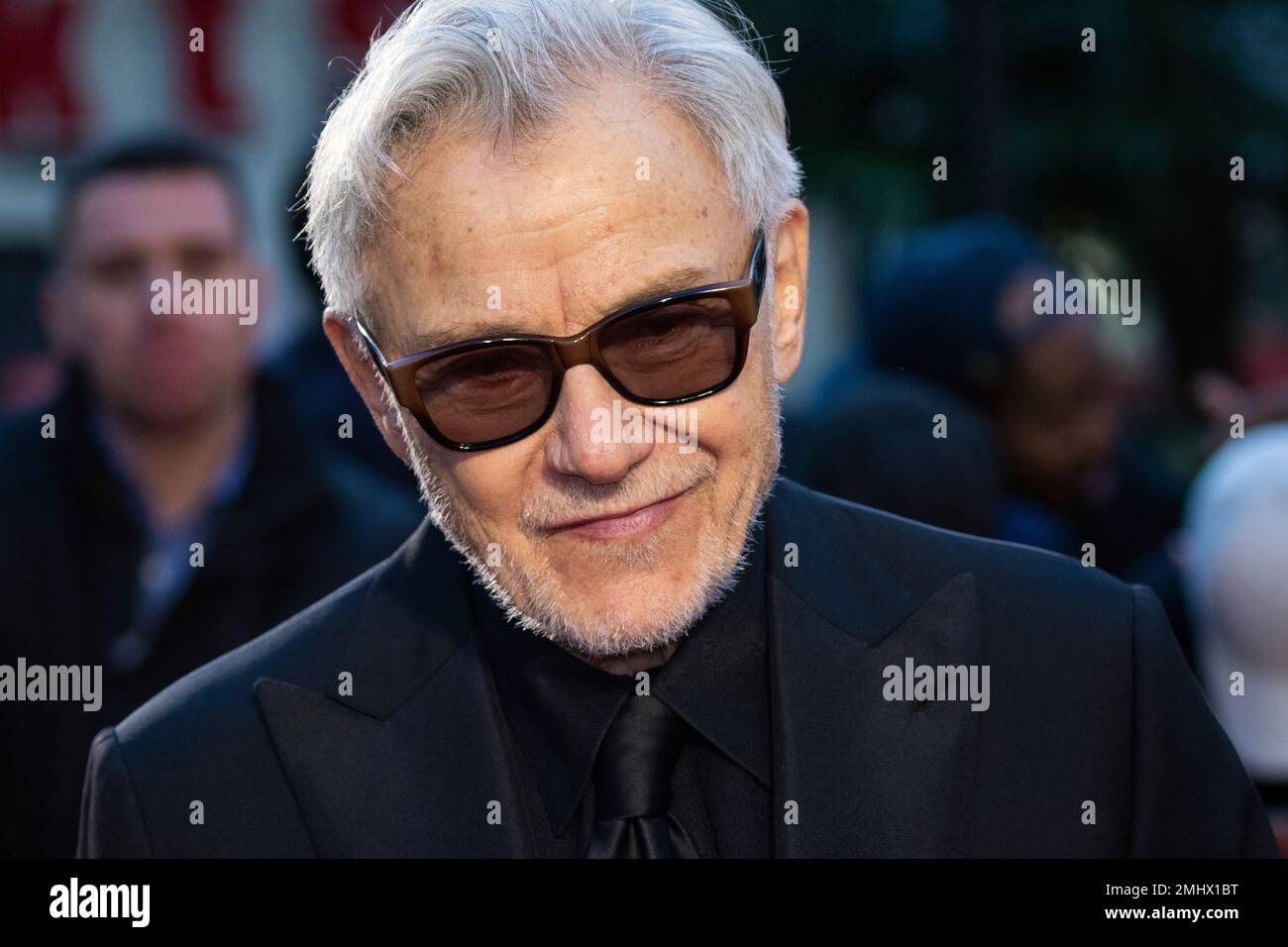 Actor Harvey Keitel poses for photographers upon arrival at the ...