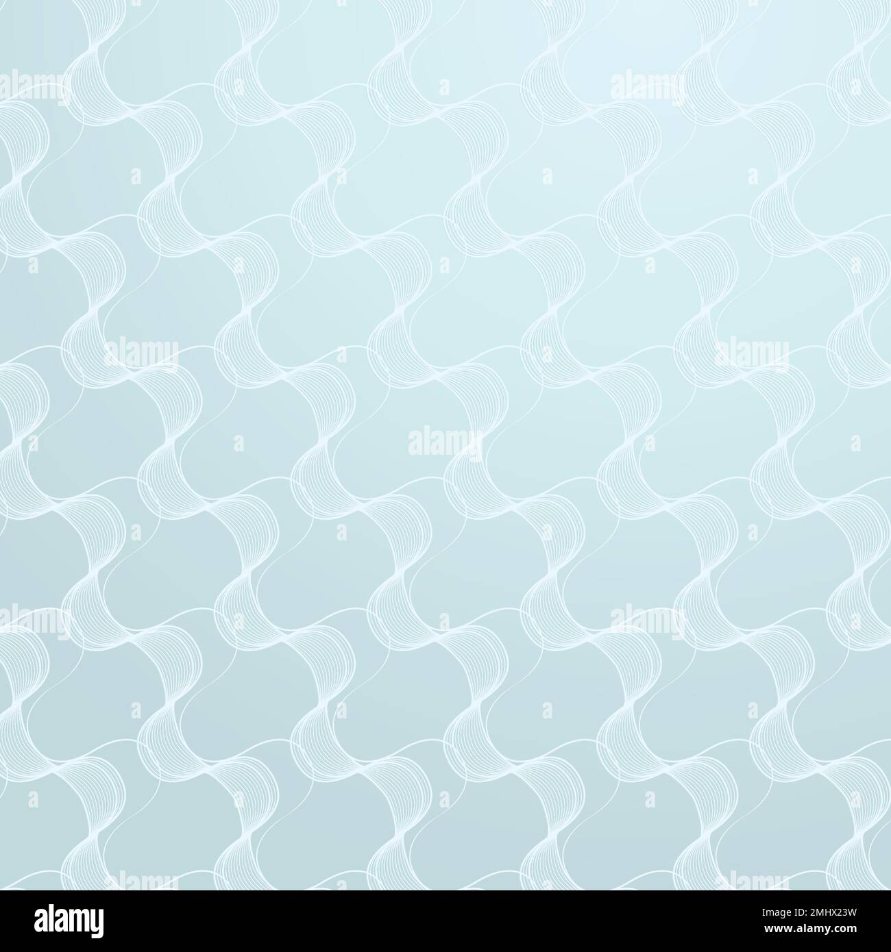Seamless wave abstract pattern on a light blue background design ...