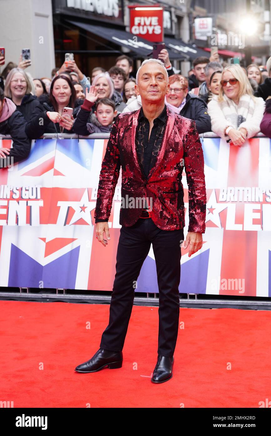 Bruno Tonioli arrives for Britain's Got Talent auditions held at The ...