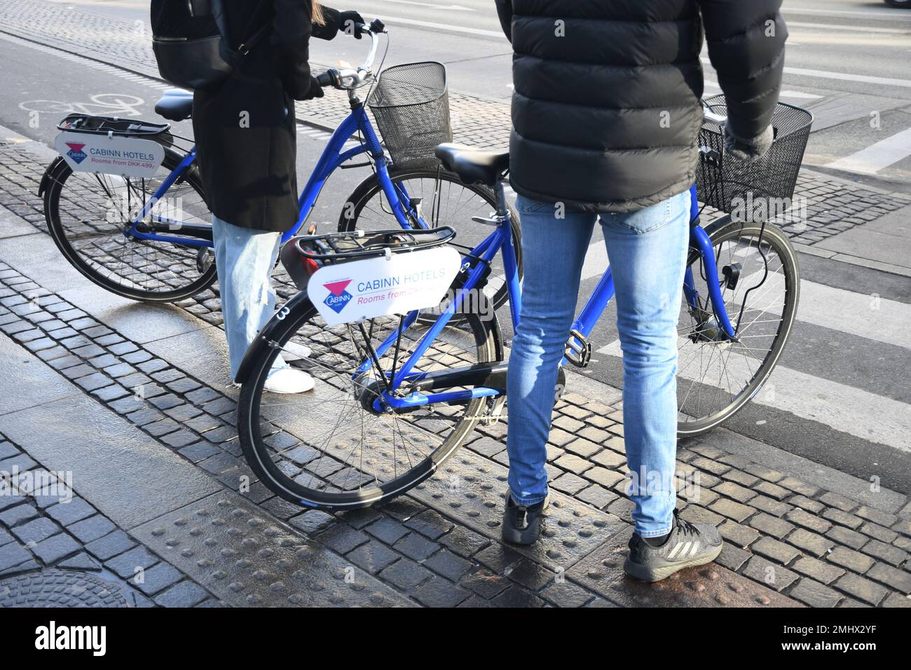 Copenhagen/Denmark/27 January 2023/ Danes as biker nation biker stand ...
