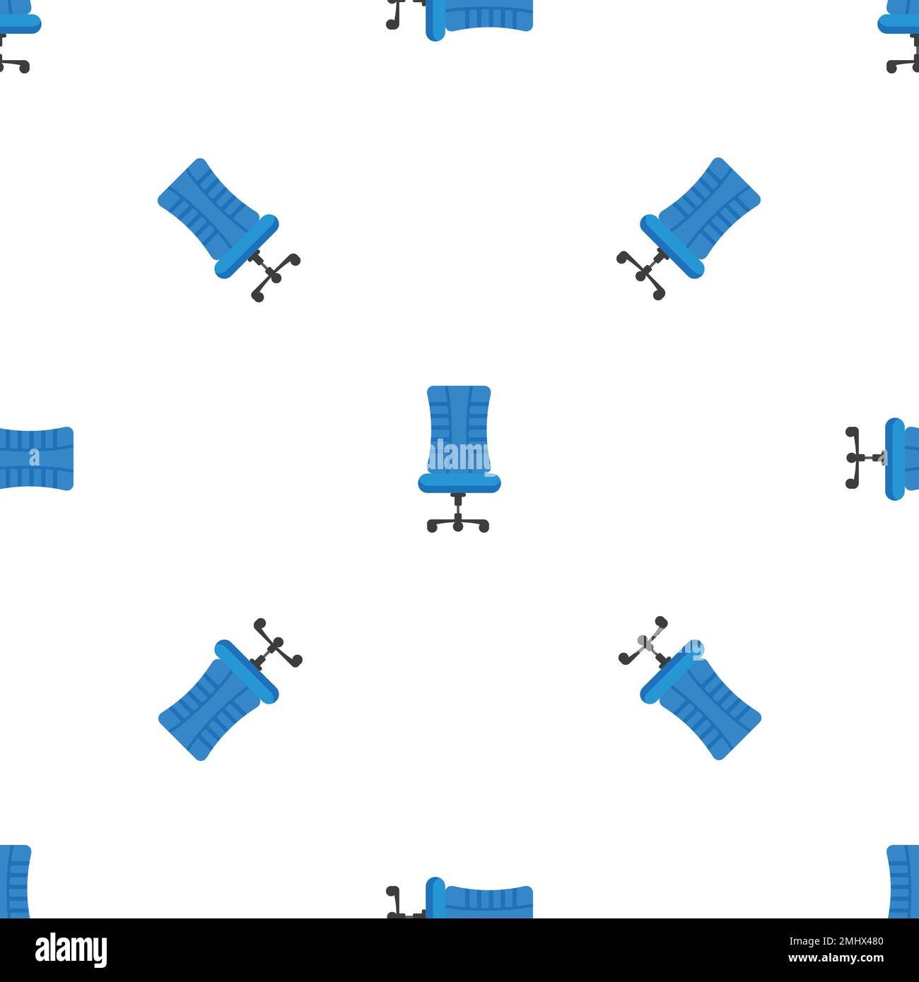 Interior desk chair pattern seamless vector Stock Vector Image & Art ...
