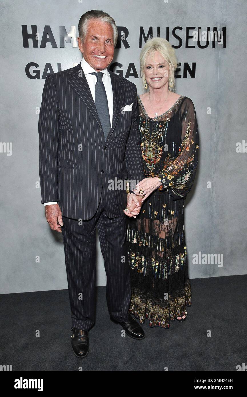 George Hamilton, left, and Kelly Day attend the 17th Annual Hammer ...
