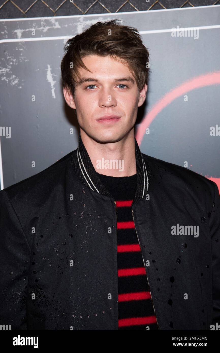 Colin Ford attends New York Comic Con to promote Netflix's "Daybreak ...