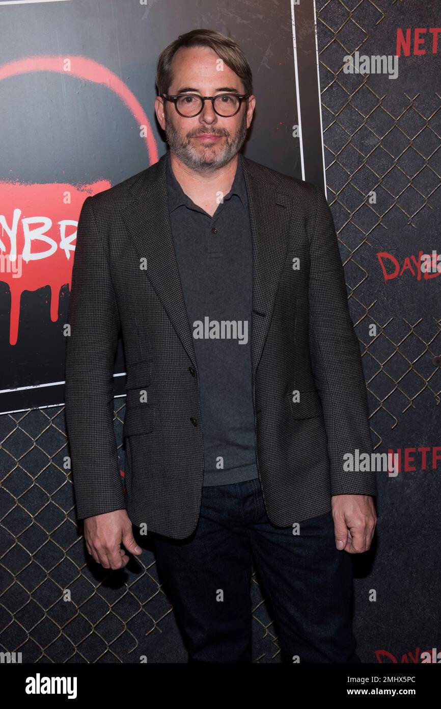 Matthew Broderick attends New York Comic Con to promote Netflix's ...