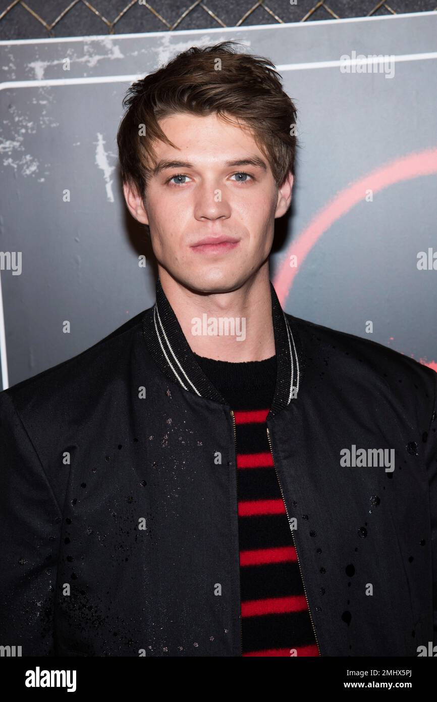 Colin Ford attends New York Comic Con to promote Netflix's "Daybreak ...