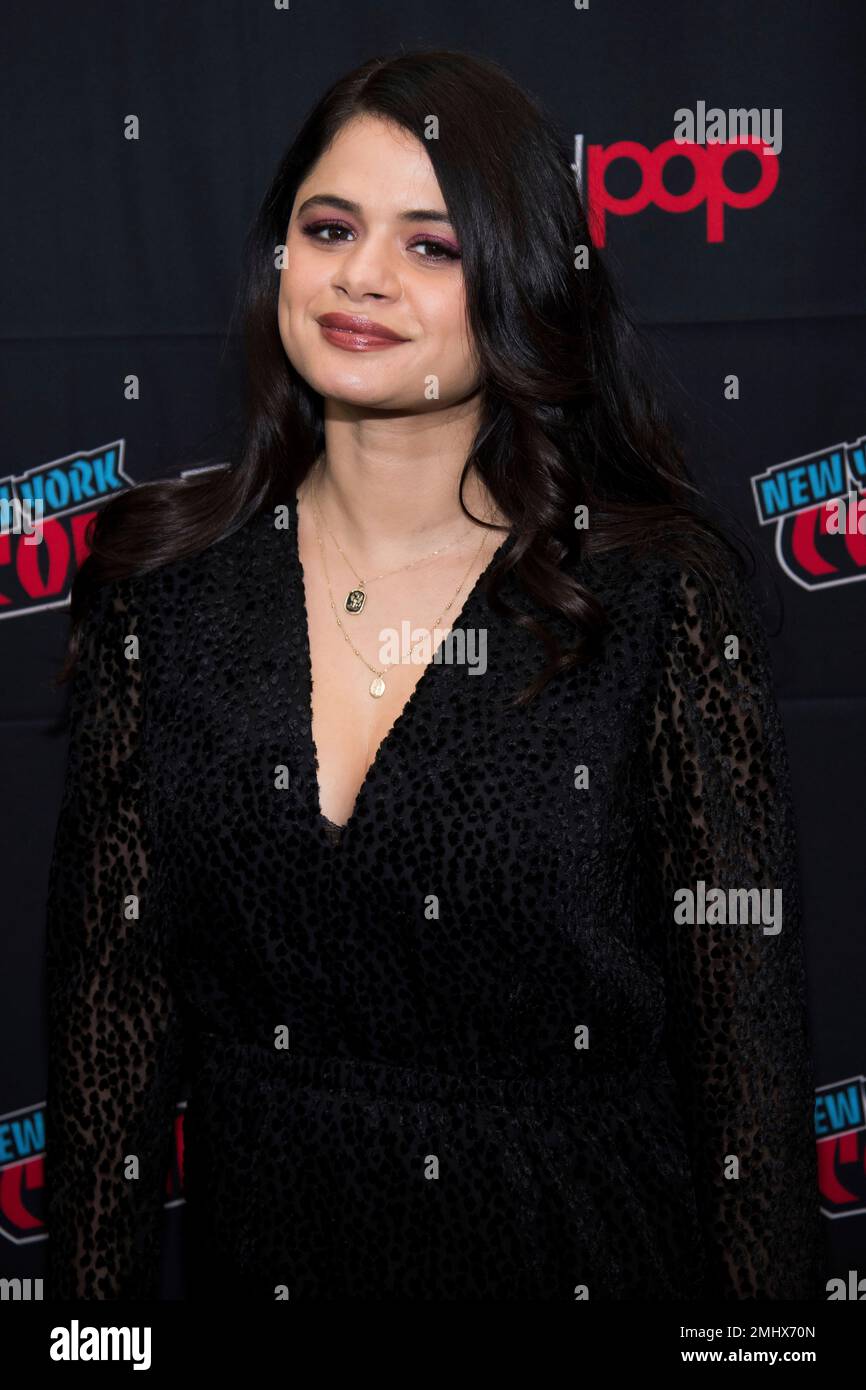 Melonie Diaz attends New York Comic Con to promote The CW's "Charmed ...