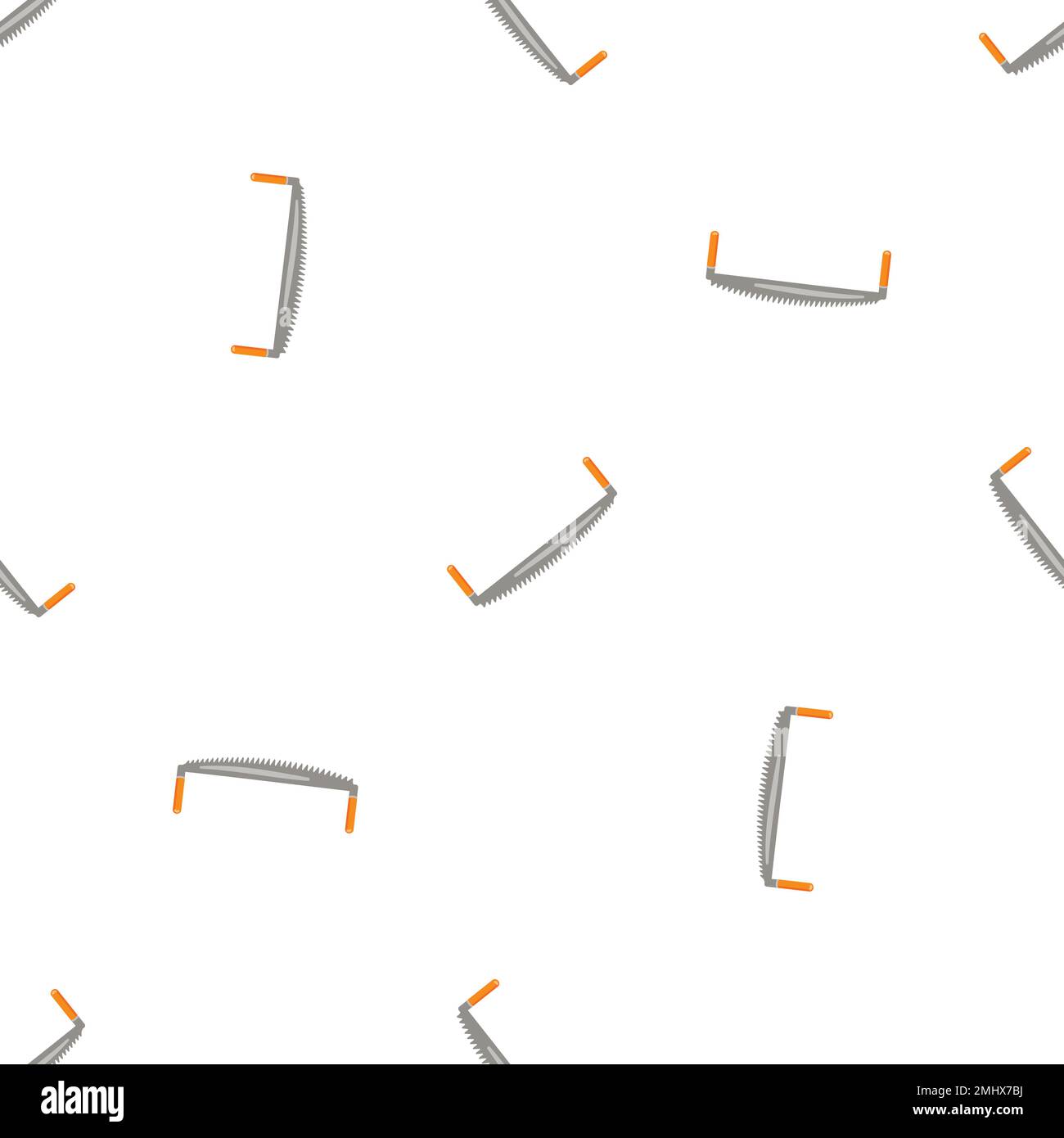 Double hand saw pattern seamless vector Stock Vector Image & Art - Alamy