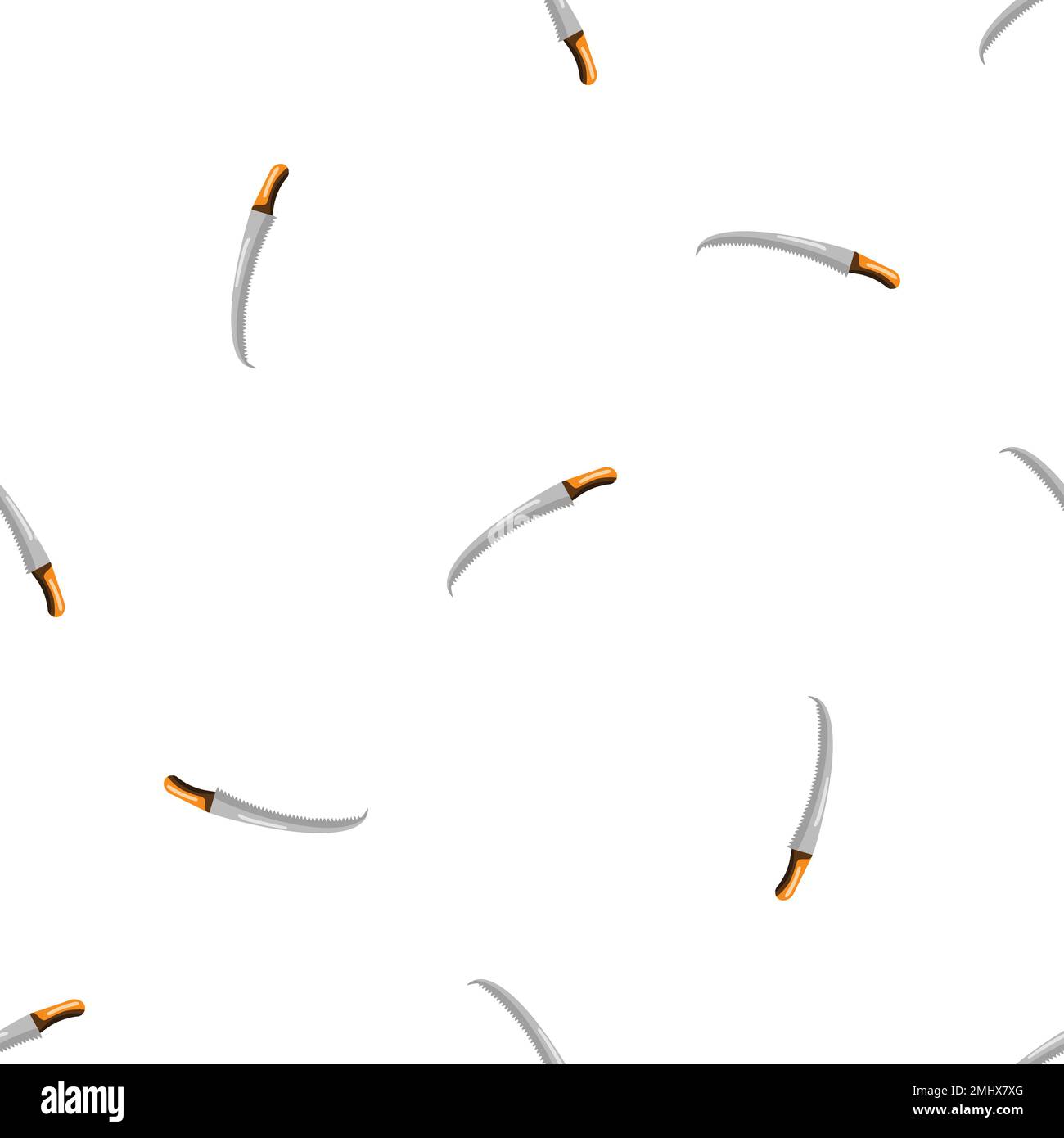 Tree hand saw pattern seamless vector Stock Vector Image & Art - Alamy