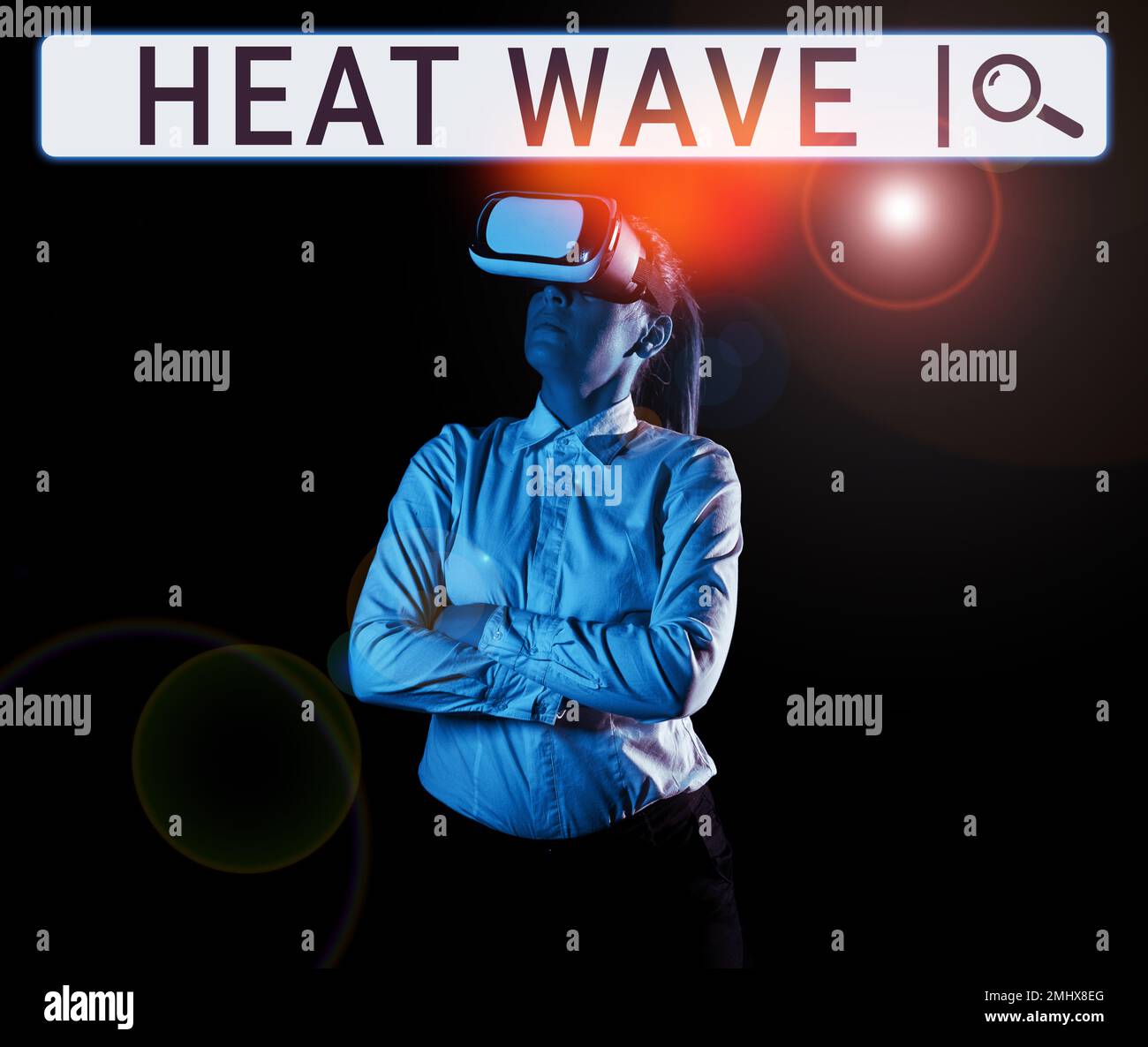 Text showing inspiration Heat Wave. Business showcase a prolonged ...