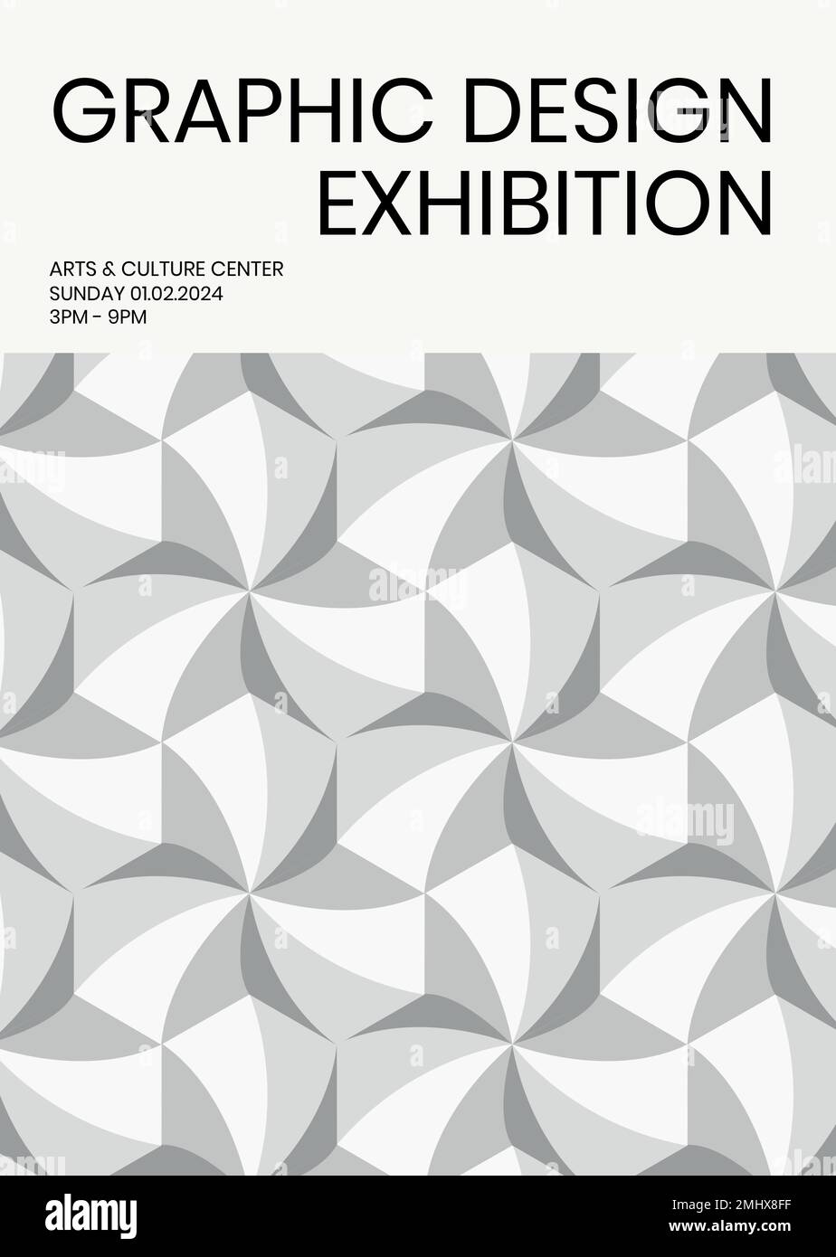 The text as art exhibition Stock Vector Images - Alamy