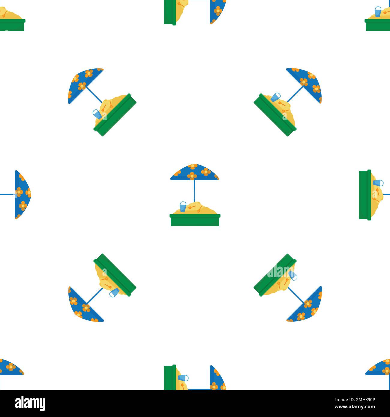 Sand box pattern seamless vector Stock Vector Image & Art - Alamy