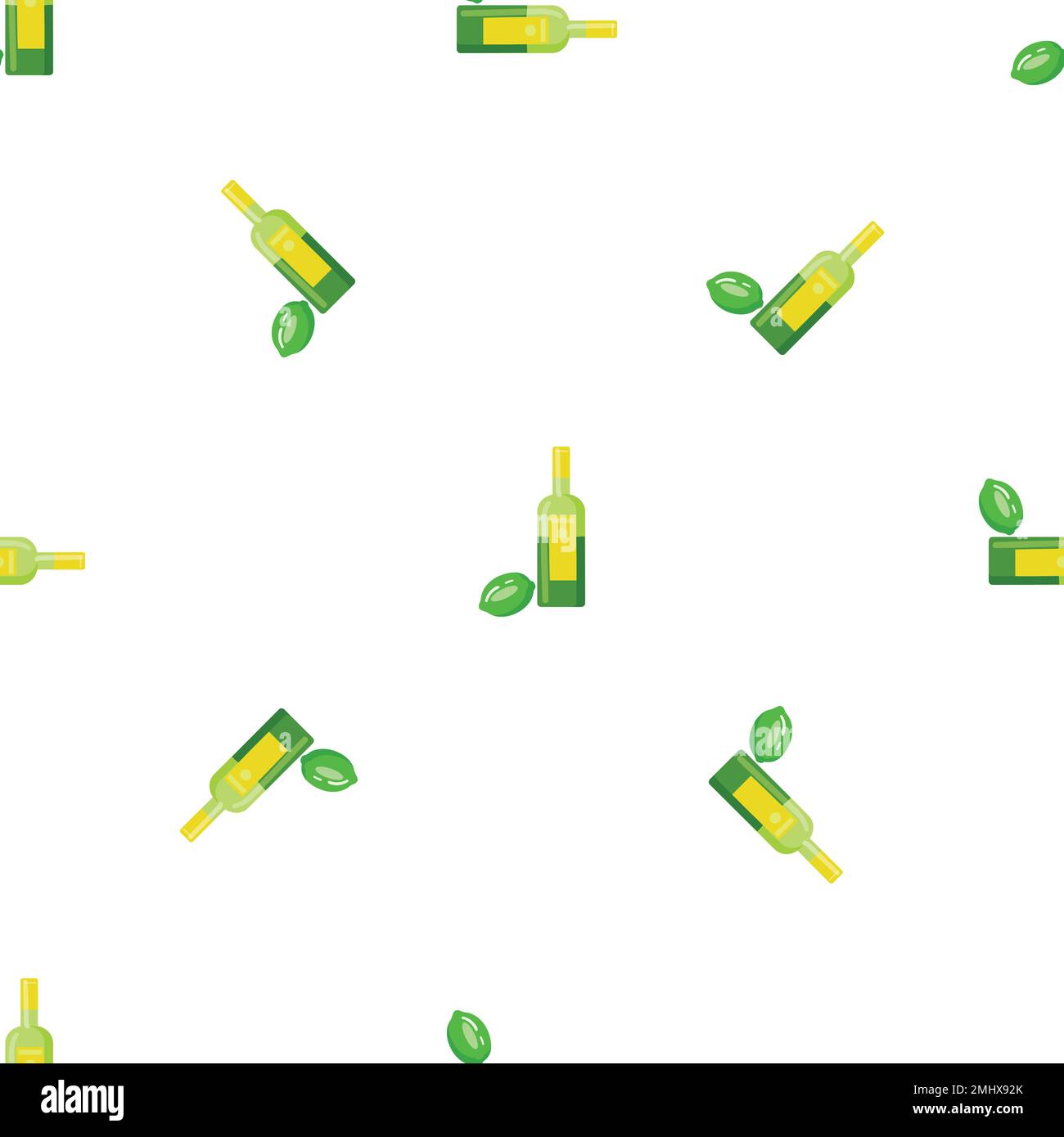 Tequila bottle pattern seamless vector Stock Vector Image & Art - Alamy