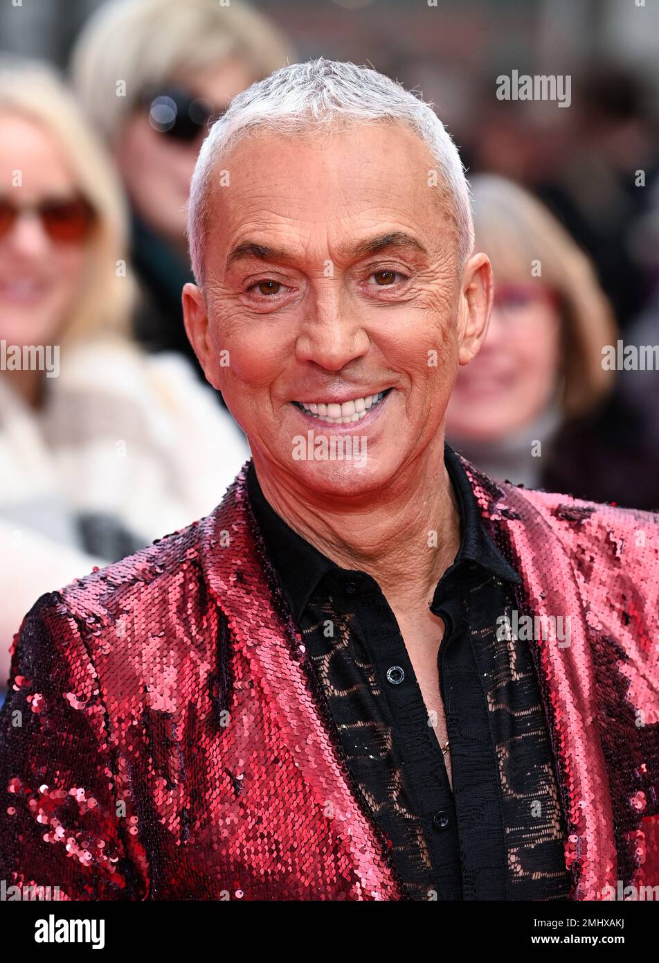 January 27th, 2023, London, UK. Bruno Tonioli arriving at the BritainÕs ...
