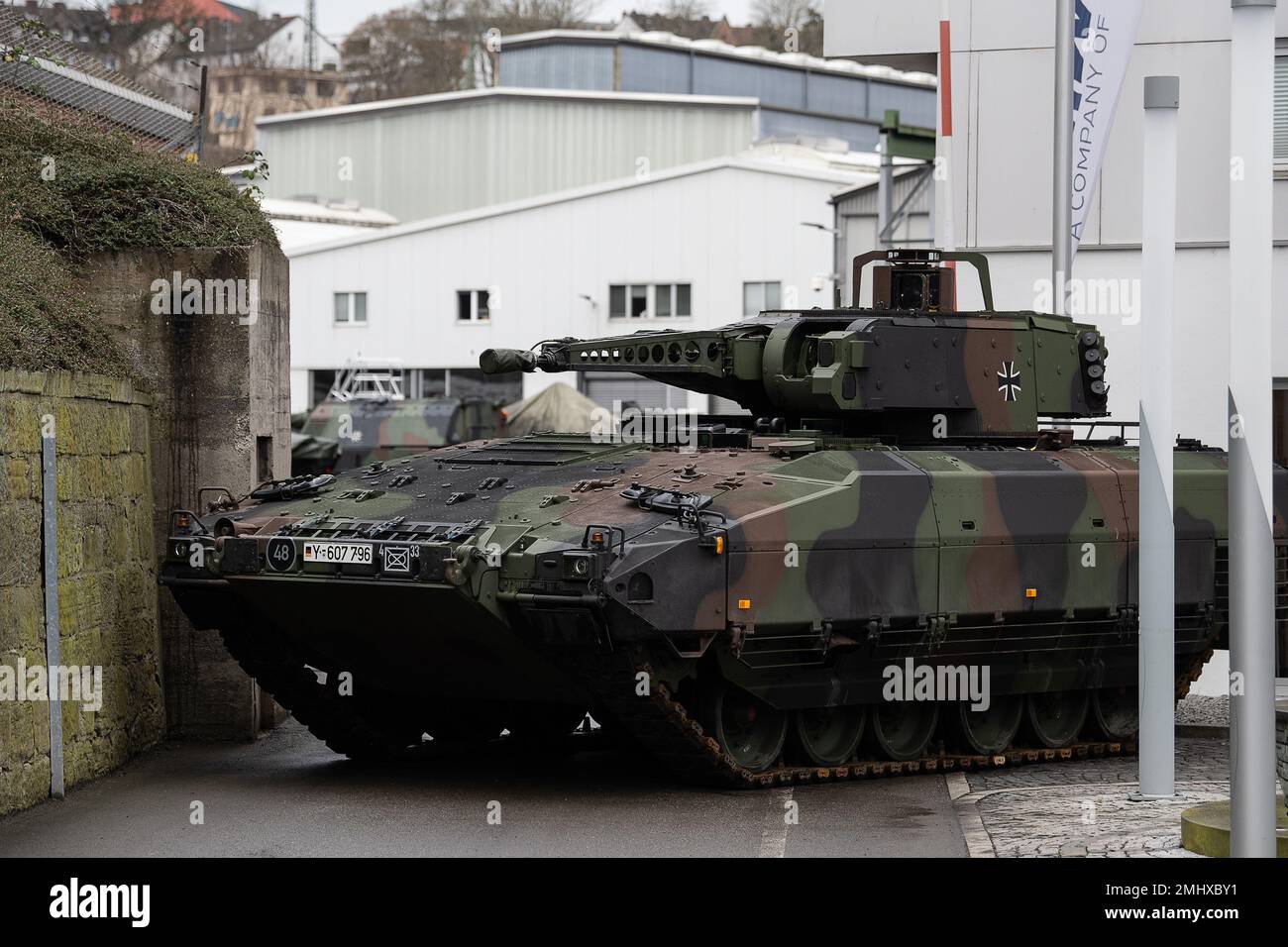 Kassel, Germany. 27th Jan, 2023. A locally produced "Puma" infantry ...
