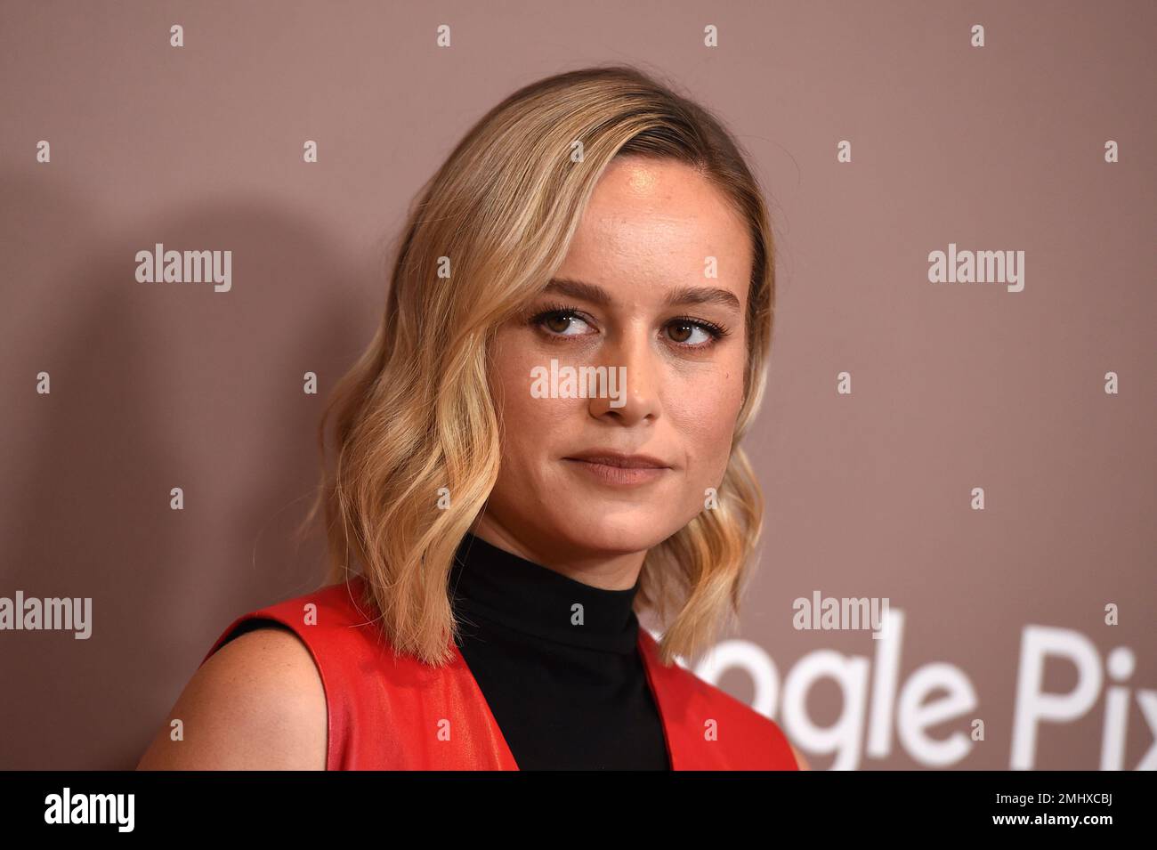 Brie Larson arrives at Variety's Power of Women on Friday, Oct. 11 ...