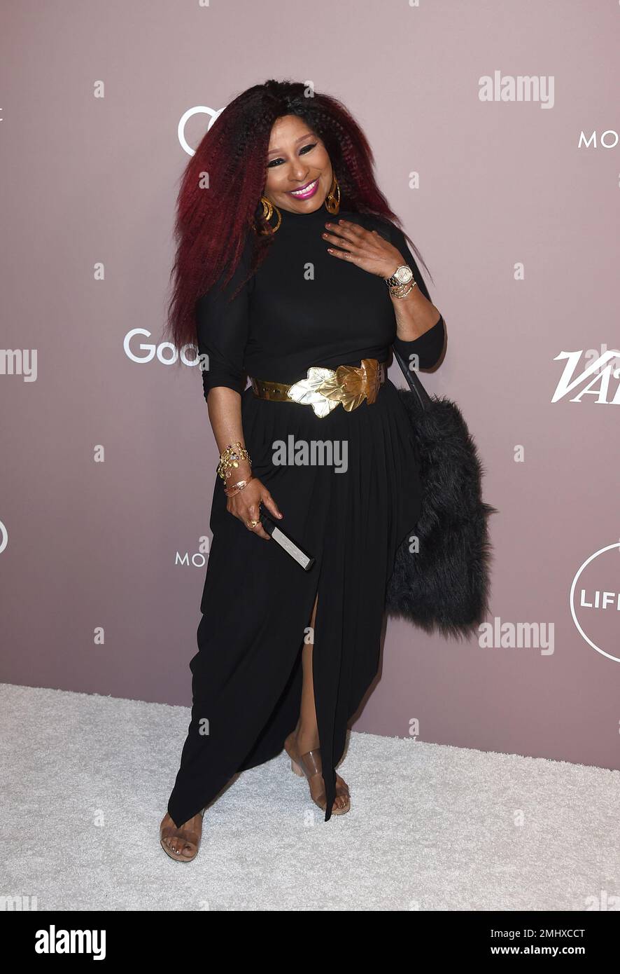 Chaka Khan arrives at Variety's Power of Women on Friday, Oct. 11, 2019 ...