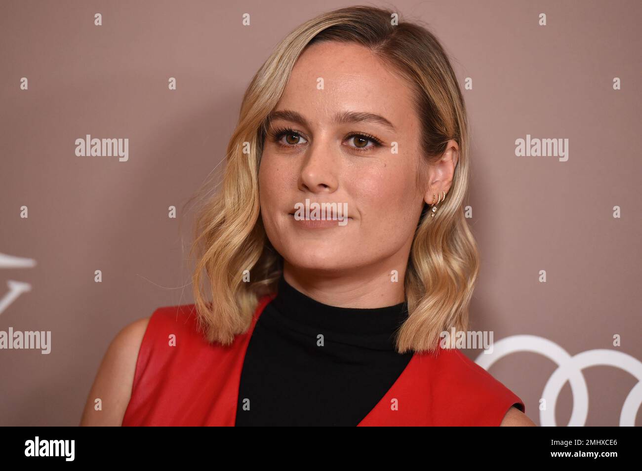 Brie Larson arrives at Variety's Power of Women on Friday, Oct. 11 ...