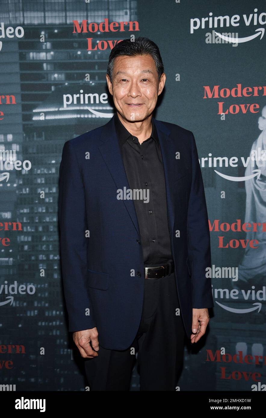 Actor James Saito attends the premiere party for the Amazon Original ...