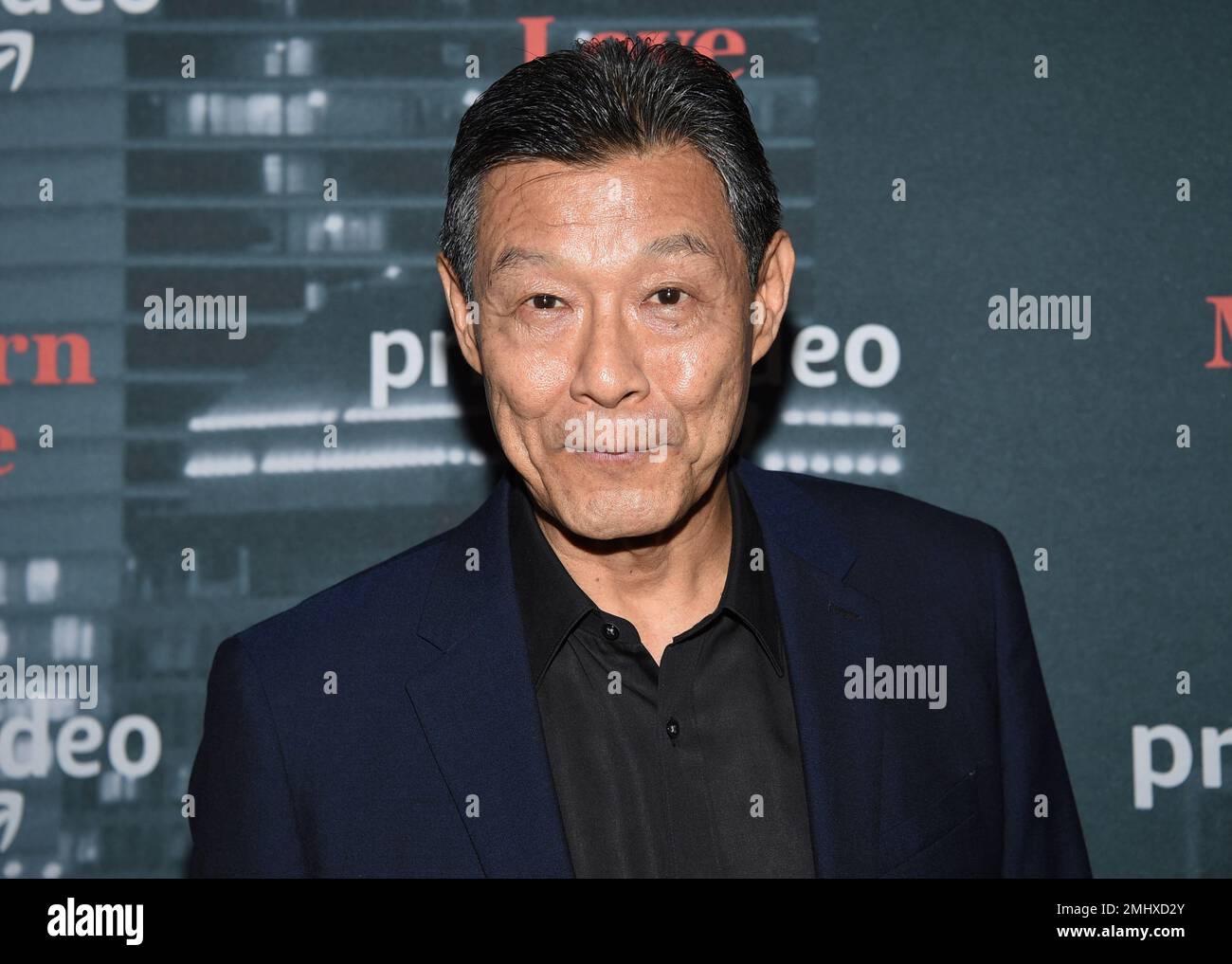 Actor James Saito attends the premiere party for the Amazon Original ...