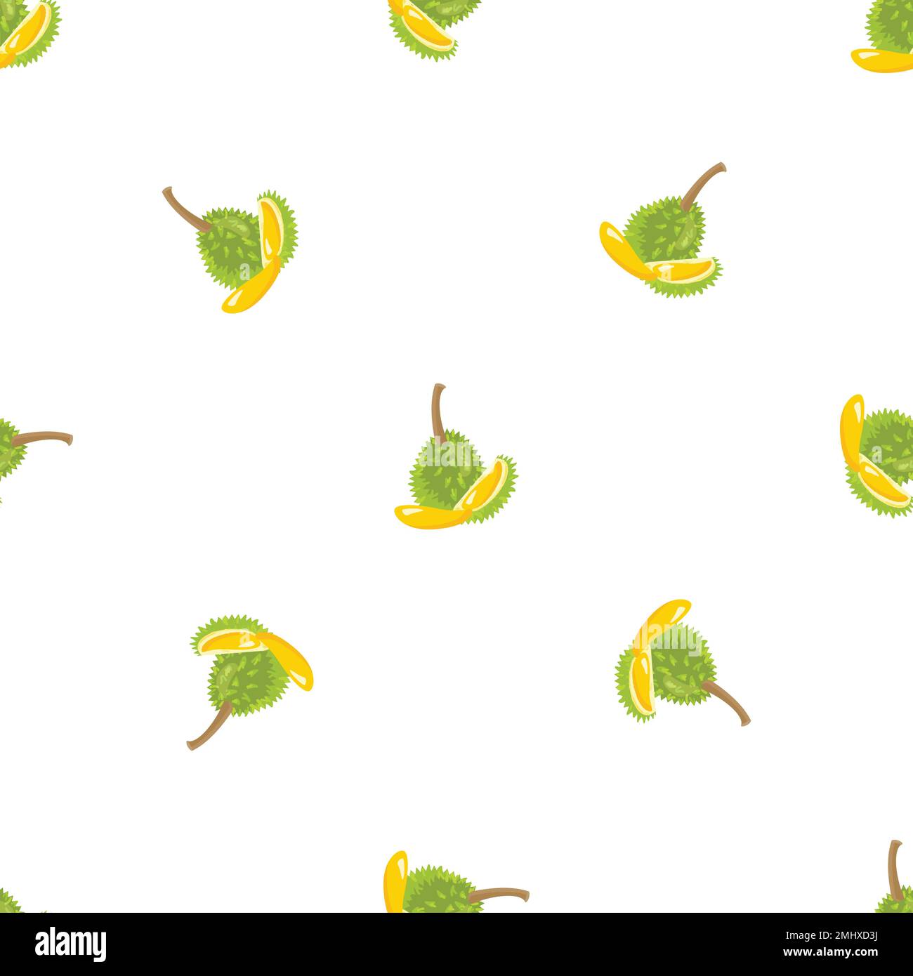 Durian fruit pattern seamless vector Stock Vector Image & Art - Alamy