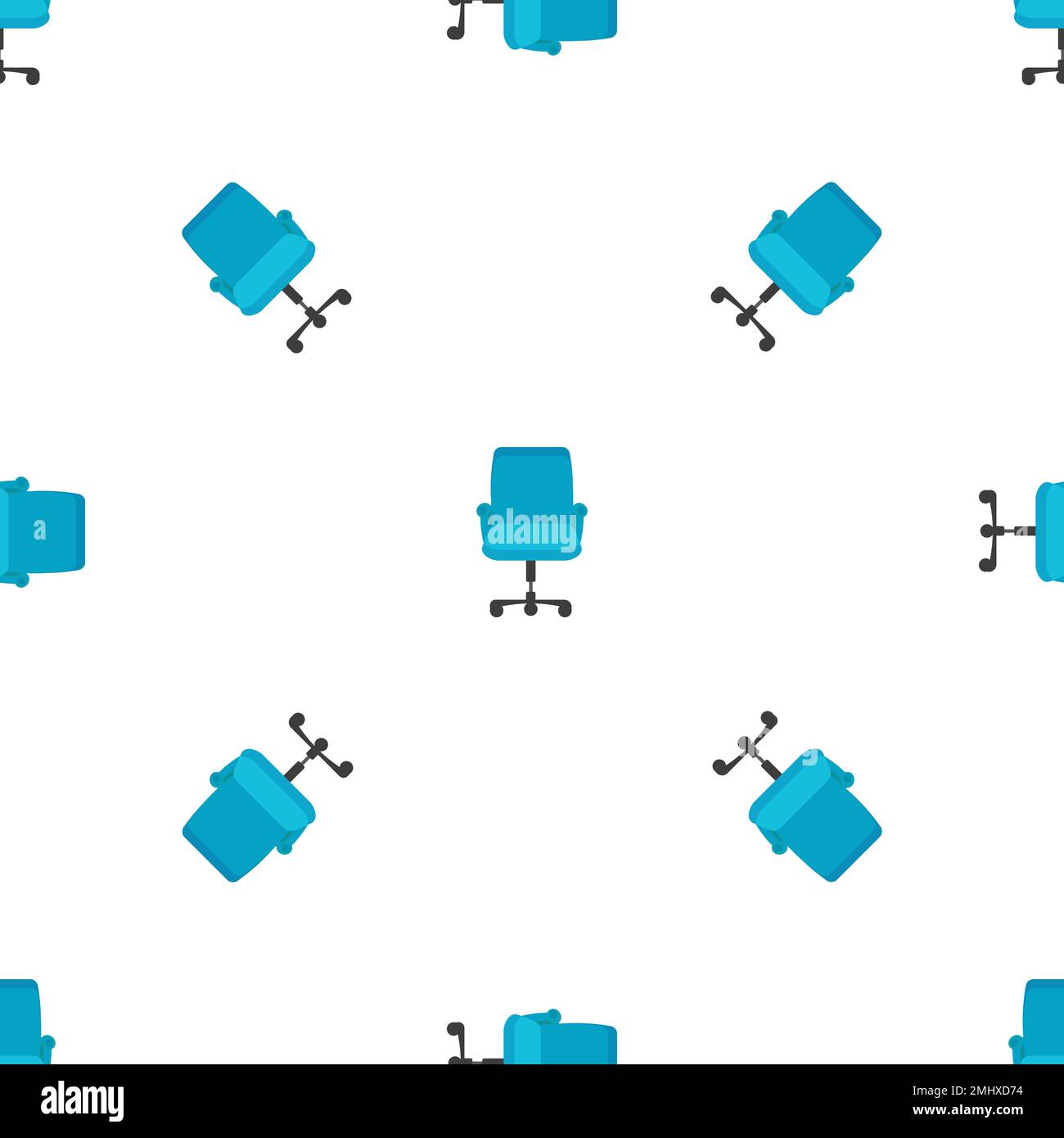 Empty leather chair side view Stock Vector Images - Alamy