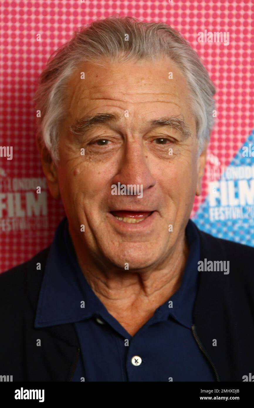Actor Robert De Niro poses for photographers upon arrival at his ...