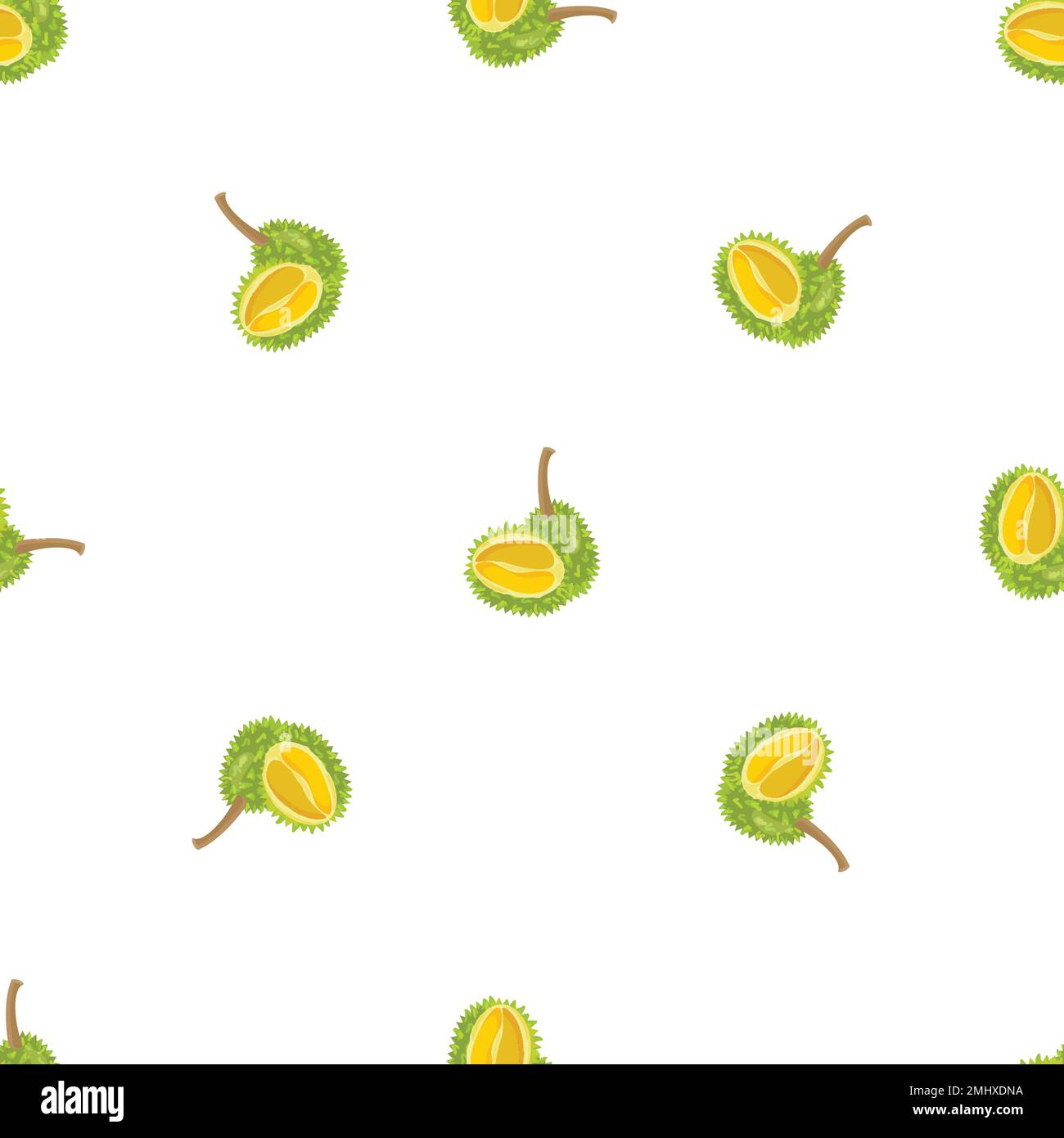 Asian durian pattern seamless vector Stock Vector Image & Art - Alamy